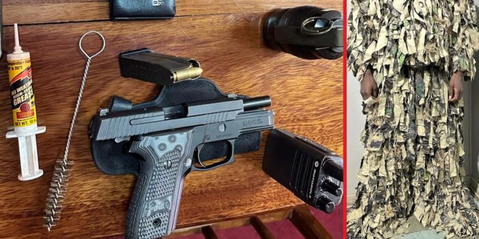 Fake Kdf Officer Arrested In Nairobi With Deadly Weapons Ke
